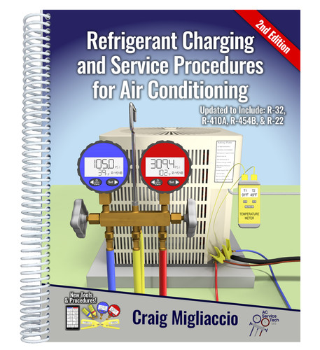 NEW - 2nd Ed-Refrigerant Charging & Service Procedures for Air ...