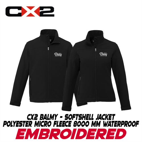 Embroidered Men's & Ladies' CX2 Balmy Softshell Jacket | Belmonte Boys