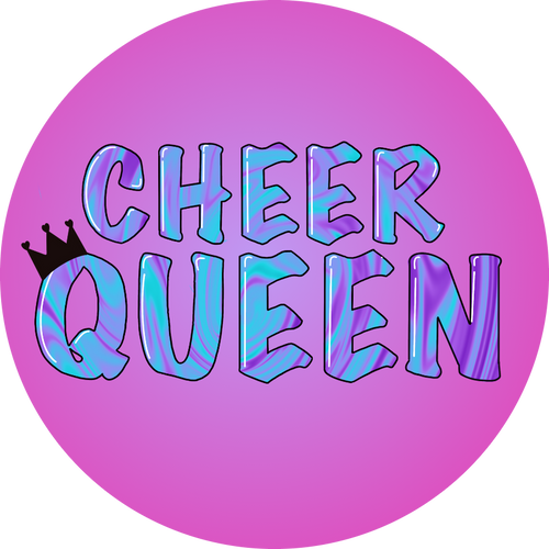 Cheer Queen | Cheerful Badges