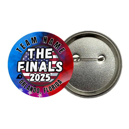 The Finals 2025 badge/keyring- USA | Cheerful Badges