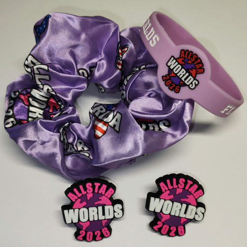 Allstar Worlds 2026 Cheerful bundle | Cheerful Badges
