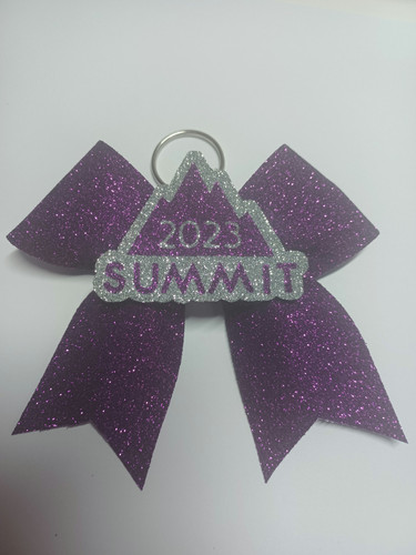 Summit 2026 Bow keyring | Cheerful Badges