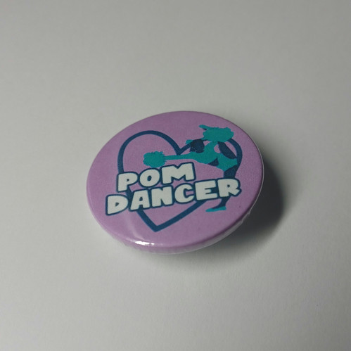 Pom Dancer badge | Cheerful Badges