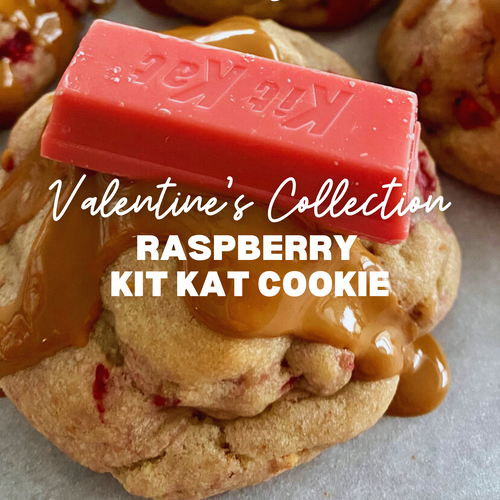 Raspberry Kit Kat Cookie | SCOTIA SWEETS