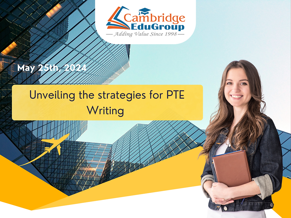 Unveiling the strategies for PTE Writing with one of the best PTE ...