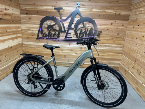 Aventon Level 3 Step Through Glacier Mint | Lakes E Bikes