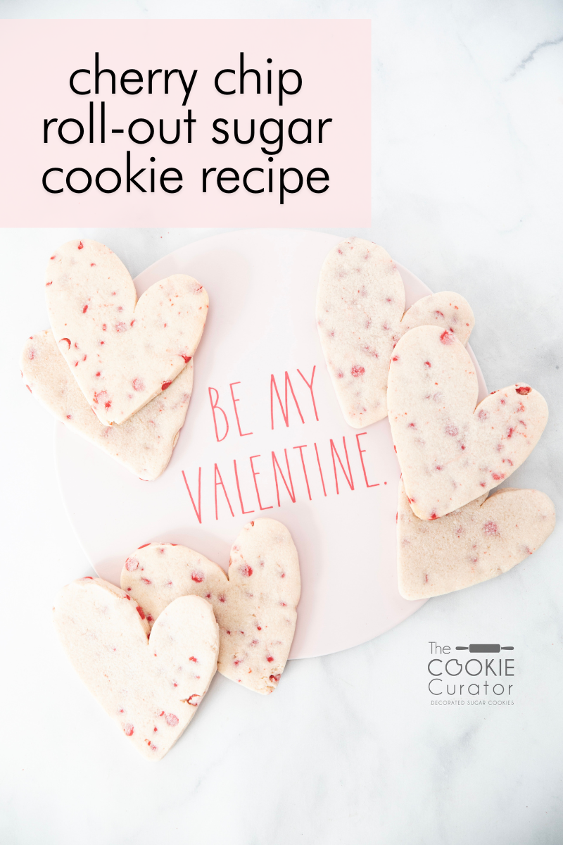 Cherry Chip Roll-out Sugar Cookie Recipe