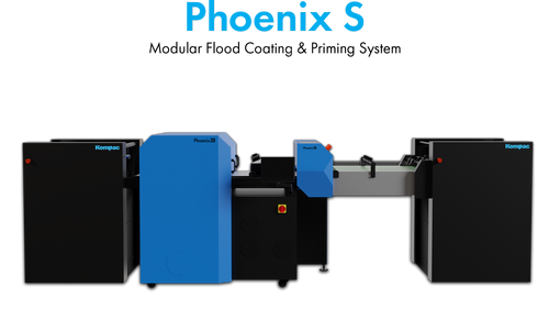 Kompac Phoenix 20/30 Sheet-Fed Flood Coater | Cape Equipment
