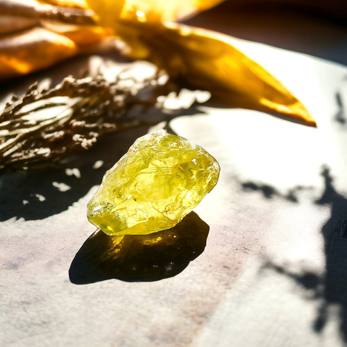 Russian Rough Citrine V367 | WAHFENGSHUI