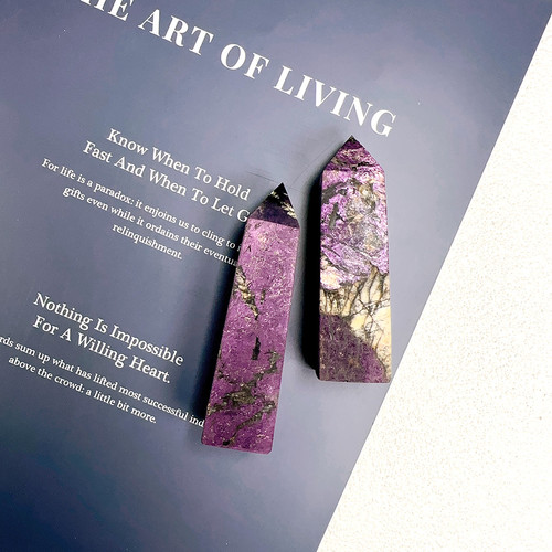 Spiritual Sugilite Quad Points | WAHFENGSHUI