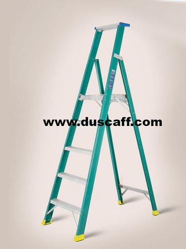 Fiber Glass Platform Ladder | 2 meters | 3 + 1 Steps | Duscaff