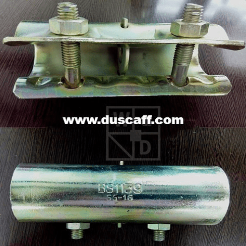 Pressed Sleeve Coupler / Joint Box | Duscaff