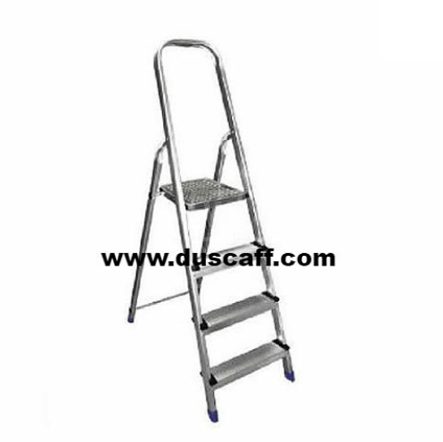 Platform Aluminium Ladder | 2.4 meters | 8 + 1 Steps | Duscaff