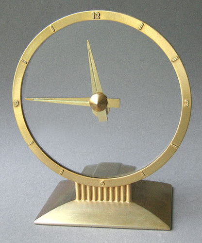 1958 Jefferson Electric Golden Hour Clock | Owego Home