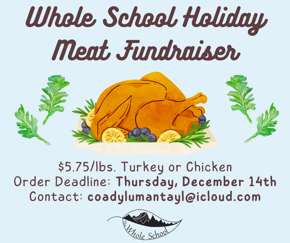 WHOLE SCHOOL MEAT FUNDRAISER