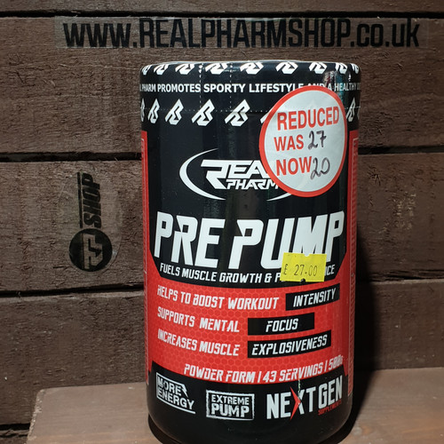 Real Pharm PRE PUMP 500g | MyLocalHealthStore