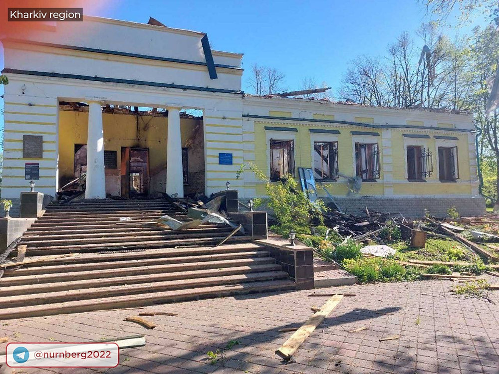 Russian army destroyed the Hryhorii Skovoroda Museum