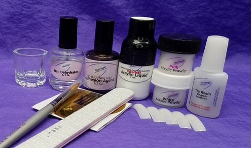 Nailogic Odorless Acrylic Test Kit with Accessories | Nailogic