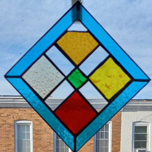 7" x 7" Panel One | Ken Mosher Stained G