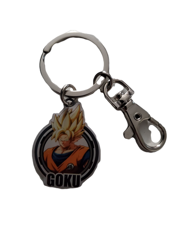 Dragon ball Fighter Z- SS Goku Metal Keychain | Koper'sDBZCollection