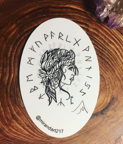 Wicked Gypsy Sticker | Miranda Thomas