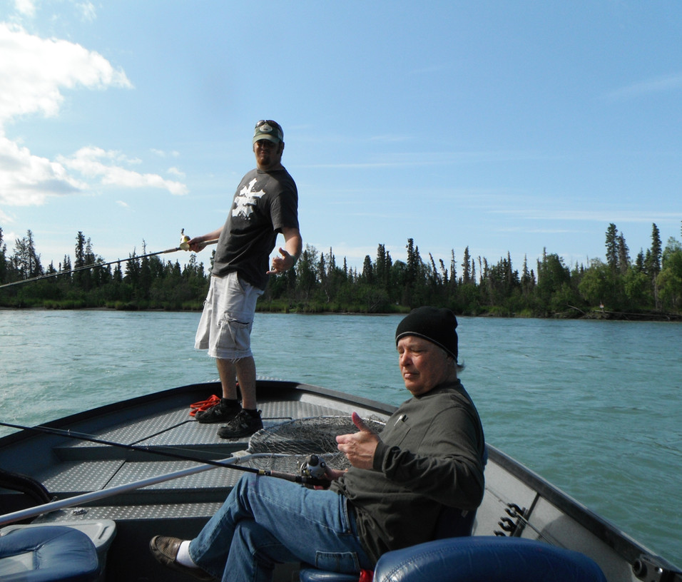 Kenai River Salmon Fishing