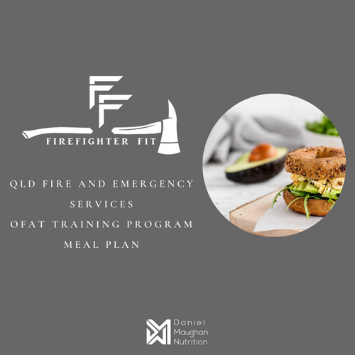 QLD Fire and Emergency Services Meal Plan | Firefighter Fit