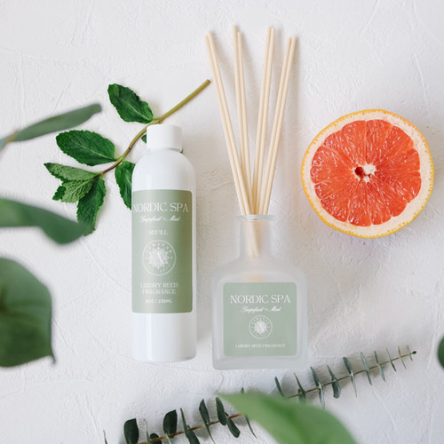 Nordic Spa Reed Diffuser Set | Diffuser & Refill | AuraTae Lifestyle