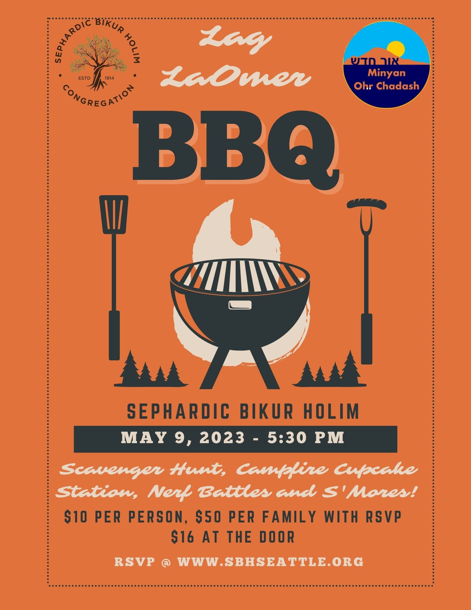 Lag La'Omer BBQ | SBH Seattle