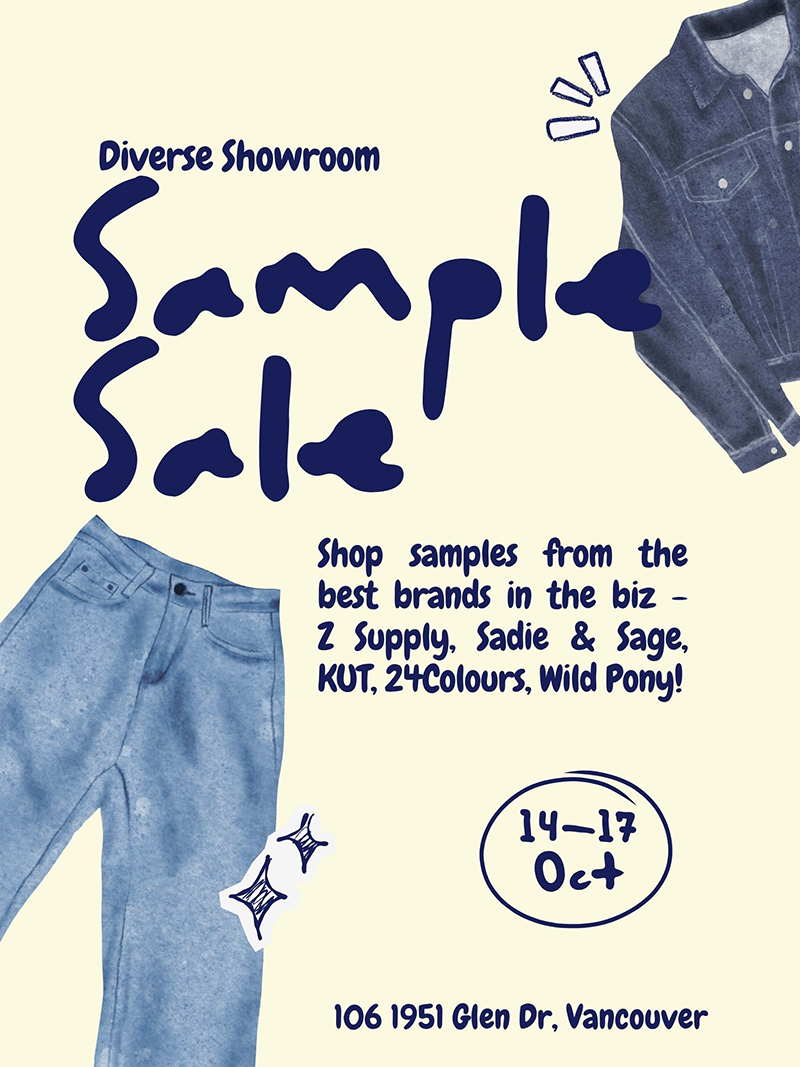 Vancouver Sample Sales | I Love Sample Sales