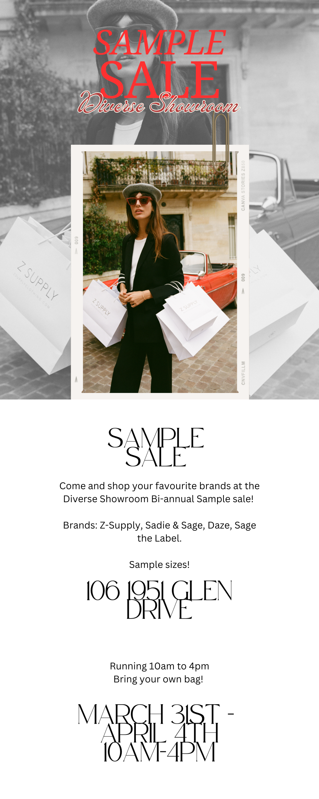 Vancouver Sample Sales | I Love Sample Sales