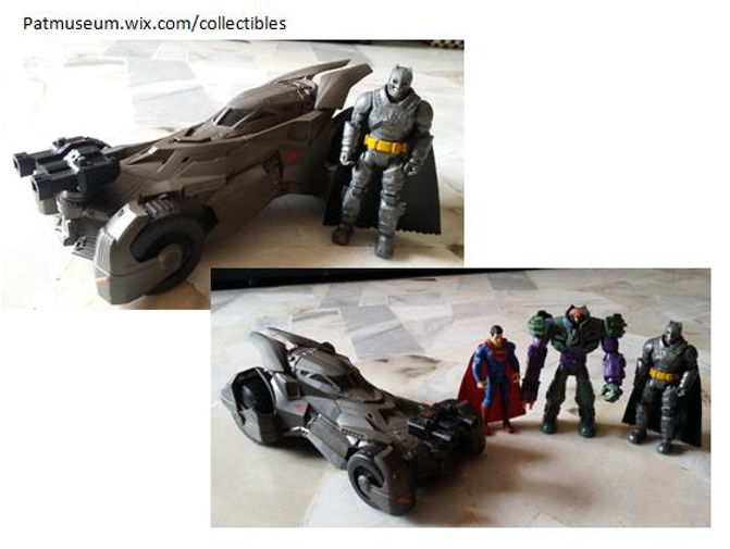 MATTEL BATMAN V SUPERMAN BOXSET & EPIC STRIKE BATMOBILE