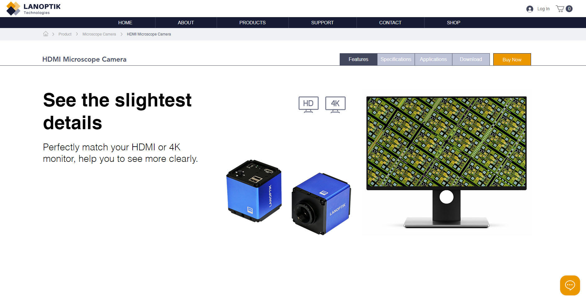 HDMI Microscope Camera | Lanoptik