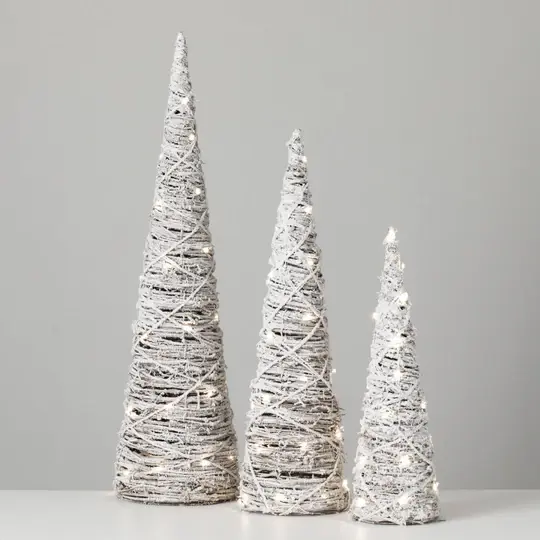 LED Cone Tree (SET/3) | theparlour