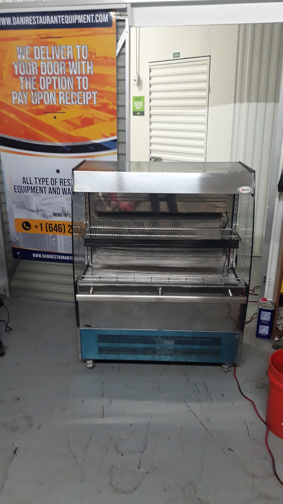 48 open case refrigerator | restaurant equipment