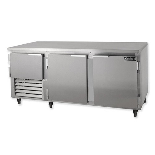 72" Undercounter Worktop Freezer, Low Boy | restaurant equipment