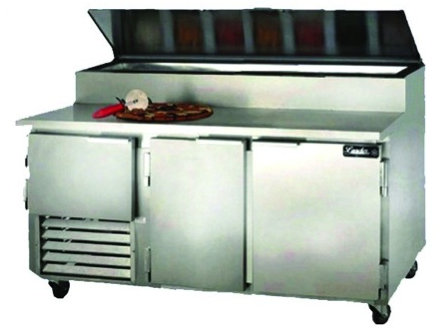 60" Pizza Prep Table Marble Top | restaurant equipment