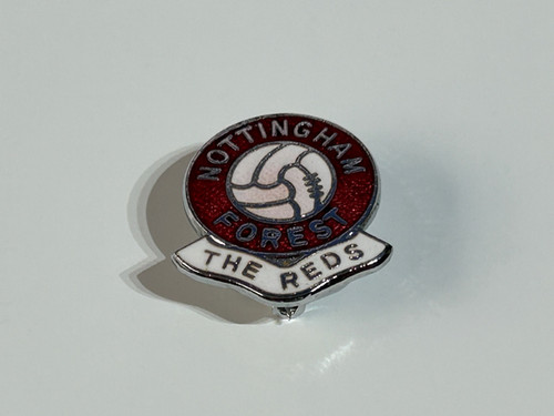 Nottingham Forest (The Reds) Football Club Enamel Ball Badge ...