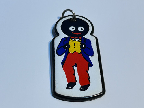 Vintage Golly Enamel Keyring Made in England by Garnier | TheTreasureTrench