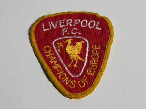 1970s Liverpool F.C. Champions of Europe Sew on Patch | TheTreasureTrench