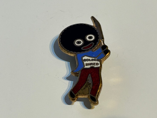 Vintage Robertsons Cricketer Golly Enamel Badge by Fattorini & Sons ...