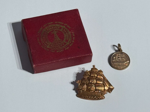 1905 Centenary of Admiral Lord Nelson's Death Badge + Victory Medal ...
