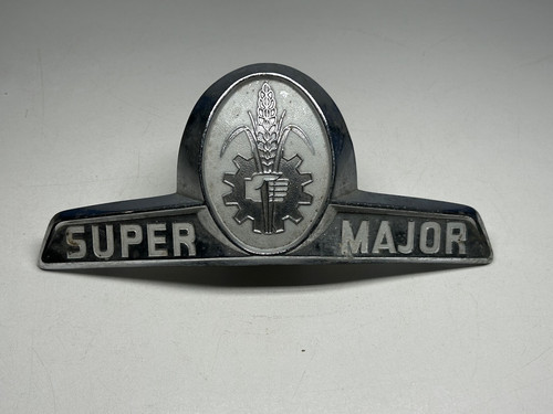 Vintage Fordson Super Major Tractor Bonnet Badge by Fray ...