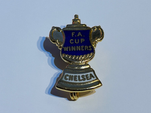 Vintage Chelsea Football Club F.A. Cup Winners Enamel Badge ...