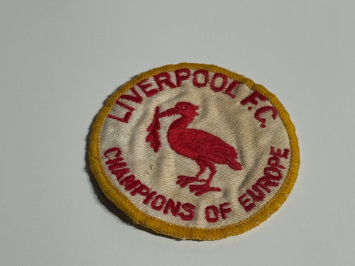 Vintage Liverpool F.C. Champions of Europe Sew on Patch | TheTreasureTrench