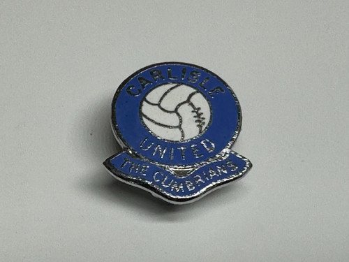 Carlisle United The Cumbrians Football Club Enamel Gomm Ball Badge ...