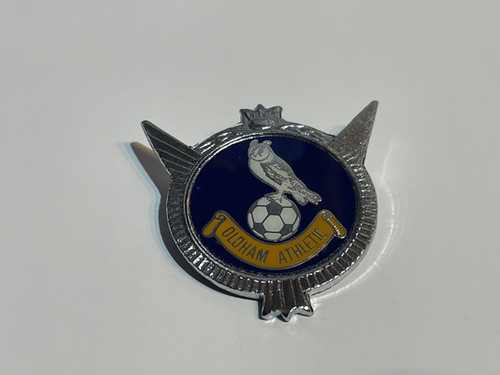 Vintage Oldham Athletic Football Club Insert Badge by Clubman ...