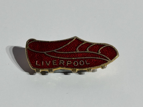 Vintage Liverpool Football Club Boot Enamel Badge by Coffer ...