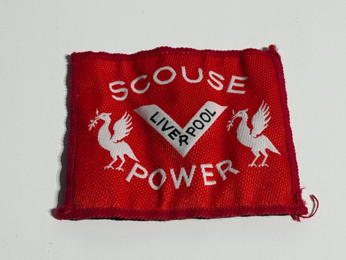 Vintage Liverpool F.C. Scouse Power Sew on Patch | TheTreasureTrench