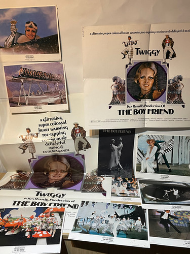 Collection of The Boyfriend Movie Ephemera Posters Lobby Cards ...